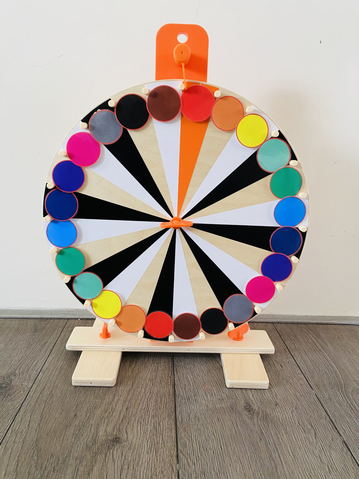 Kleuren alfabet draairad – Kleuterpret